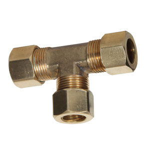 Union Tee Brass Compression Fittings