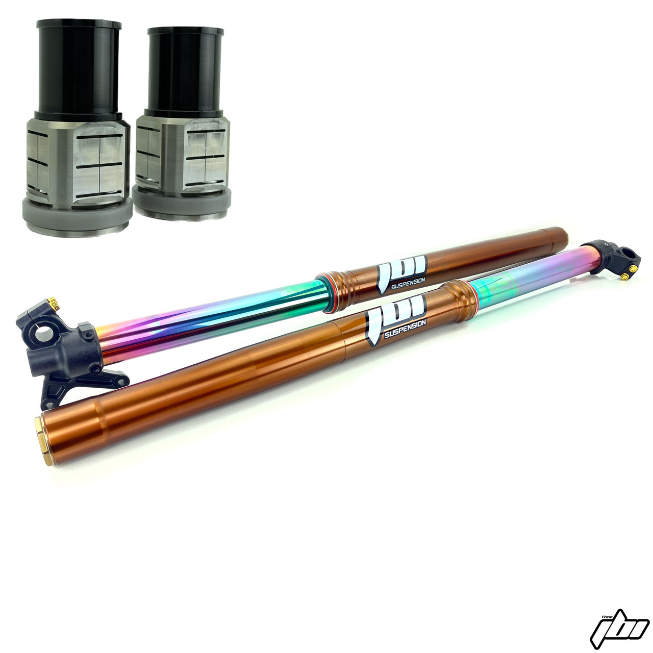 JBI Spec 2022-2025 Yamaha YZ Pro Fork Revalve with JBI Ti Pro Perch