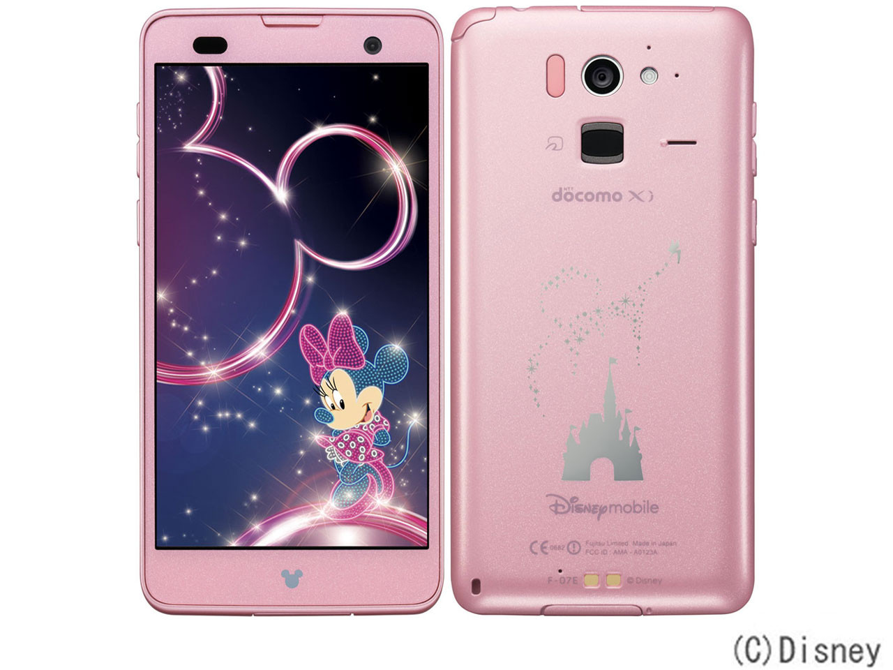 からの ヤフオク! F-07E Disney Mobile ホワイト - 即落/即発 美中古品 うため