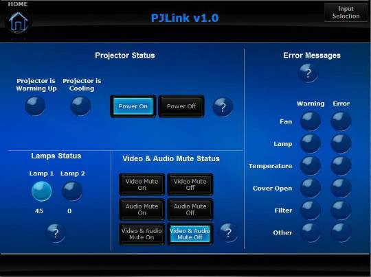 PJLink Panasonic PT-FW300NT - Crestron Application Market PJLink Panasonic PT-FW300NT - Crestron Application Market