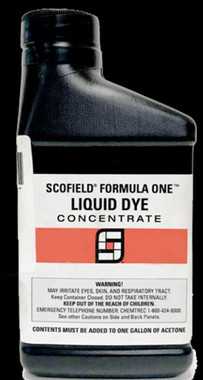 SCOFIELD Formula One Liquid Dye Concentrate 4oz | bedrocksupplies.com