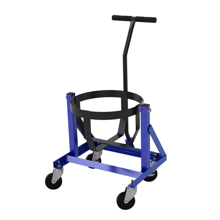 Transporting & Pouring Barrel Cart - Bedrock Contractor Supplies & Rentals