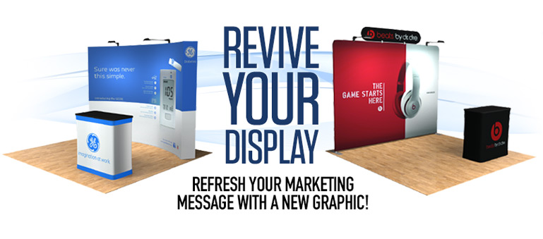 Trade Show Booth Graphic Reprints | Display Overstock Exhibits
