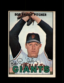 1967 BOB PRIDDY OPC #26 O-PEE-CHEE GIANTS *R1267 - OPC Baseball.com
