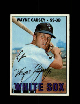 1967 WAYNE CAUSEY TOPPS #286 WHITE SOX *R3294 - OPC Baseball.com
