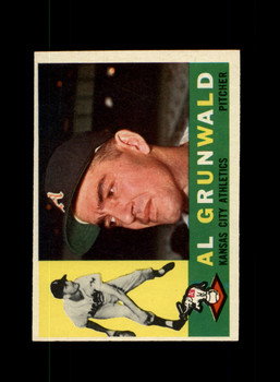 1960 AL GRUNWALD TOPPS #427 ATHLETICS *1305 - OPC Baseball.com