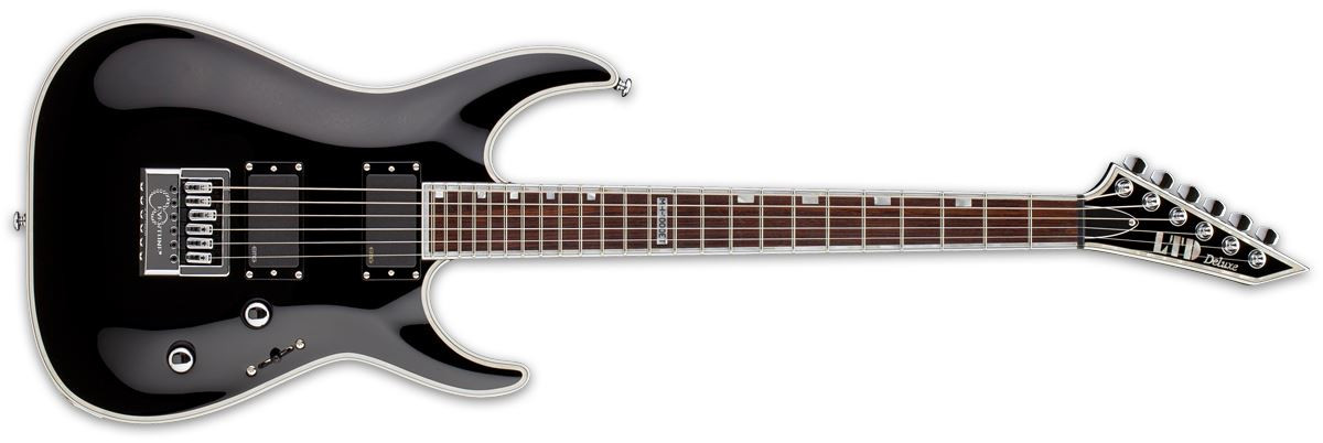 ESP/LTD MH-1000 EverTune Electric Guitar (Black) - LMH1000ETBLK ... ESP/LTD MH-1000 EverTune Electric Guitar (Black) - LMH1000ETBLK ...