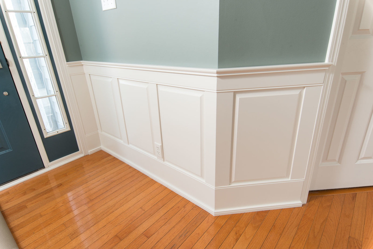 Home Office Wainscot Panels | Raised Panels | Traditional Classic