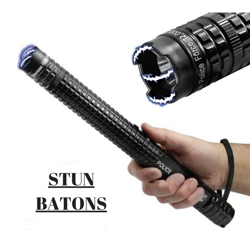 Stun Gun Batons | Stun & Run Self Defense