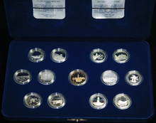 1992 Canada 125th Anniv. PF SILVER Quarter Set w/Comm. $1 - 2.1 oz ...