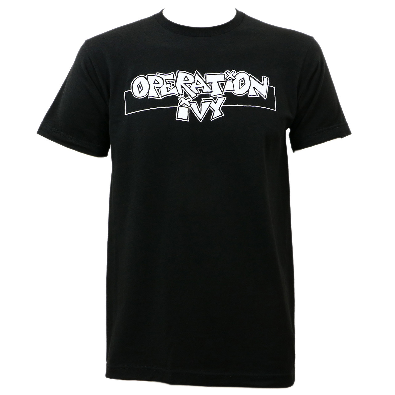 Operation Ivy Logo Slim-Fit T-Shirt - Merch2rock Alternative Clothing