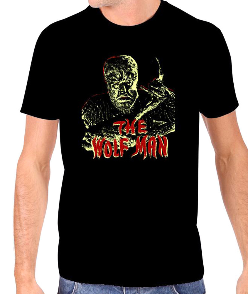 Universal The Wolf Man Glow in The Dark T-Shirt - Merch2rock ...