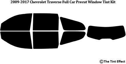 Fits 2009-2017 Chevrolet Traverse (Full Car) Precut Tint Premium Window ...