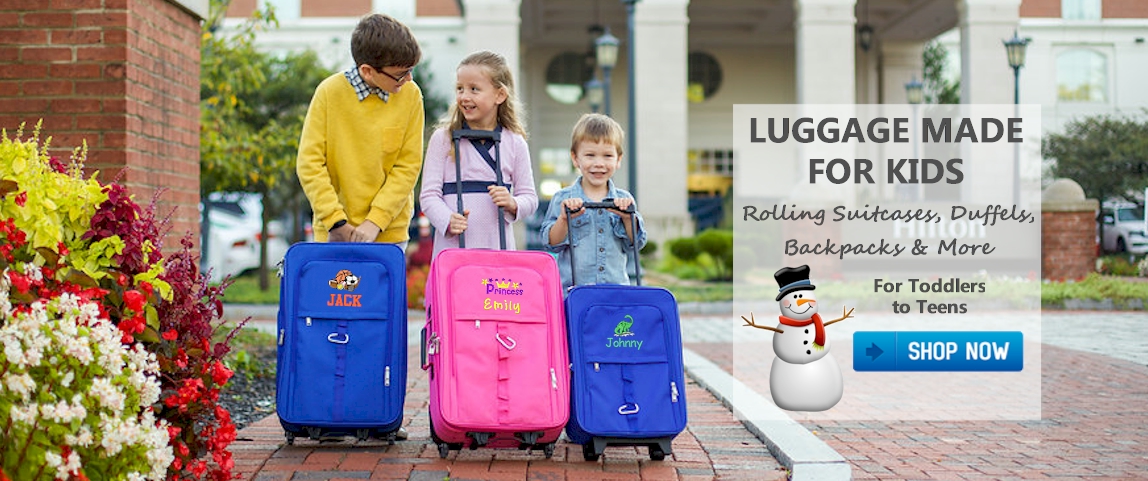 Kids Luggage | Free Personalization | Childrens Travel Gear