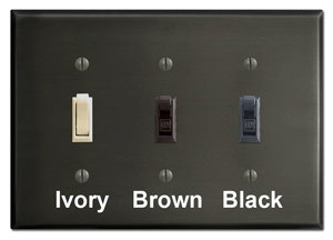 Oil Bronze Light Switches