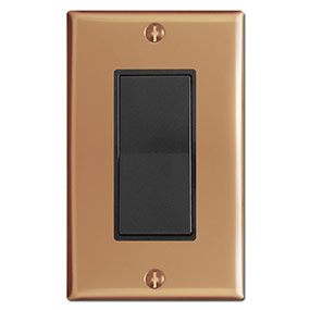 Copper Light Switch Covers