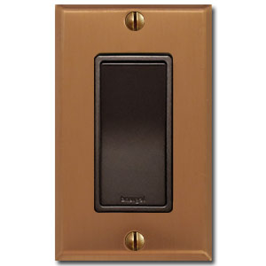 Copper Light Switch Covers