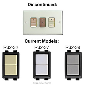 GE Low Voltage Switches, Low Voltage Light Switch Replacement Parts