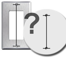 Switch Plate Screws for Outlet Covers & Electrical Wall Plates