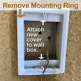 Intercom Speaker & Doorbell Wall Plates - Nutone TekTone M&S