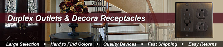 Electrical Outlets & Receptacles - GFCI Duplex Round TR