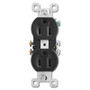 Black Electrical Outlet 15A | Kyle Switch Plates