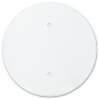 7'' Round Blank Ceiling Outlet Cover for 4'' Electrical Box