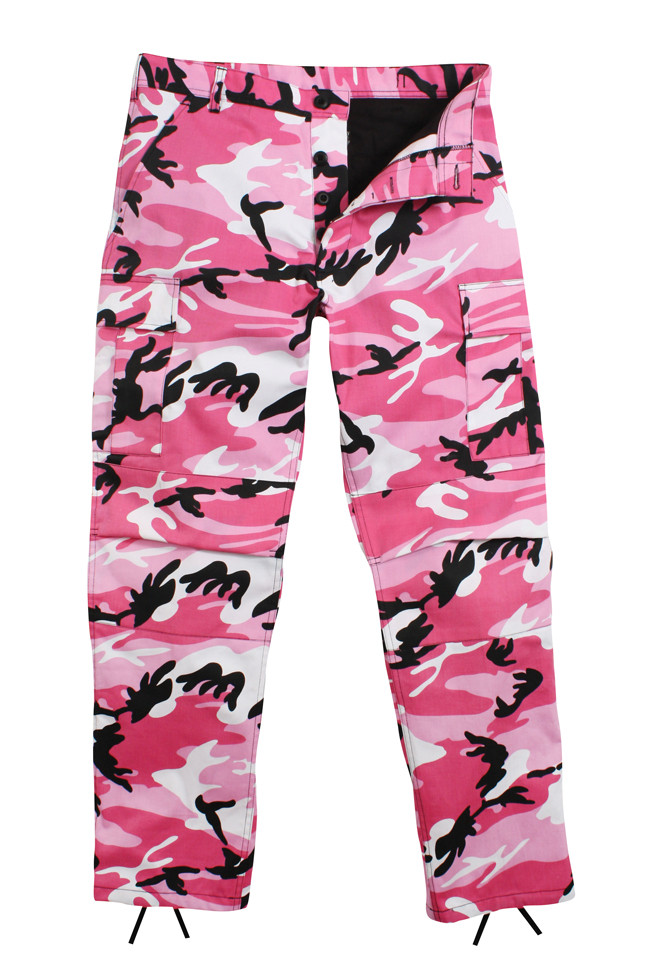 Shop Pink Camo Fatigue Pants Fatigues Army Navy Gear