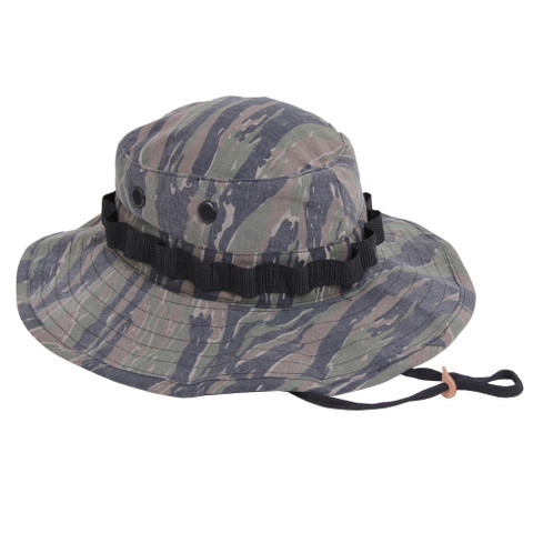 Shop Vintage Vietnam Tiger Stripe Boonie Hat - Fatigues Army Navy ...