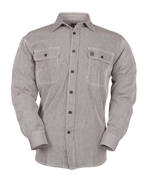 Shop Big Bill Railroad Loggers Hickory Stripe Shirts - Fatigues Army ...