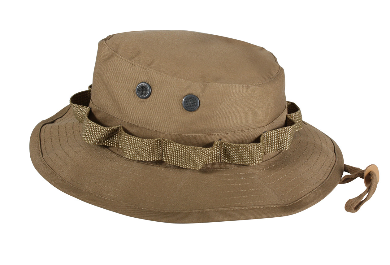 Shop Coyote Brown Military Boonie Hat - Fatigues Army Navy Gear