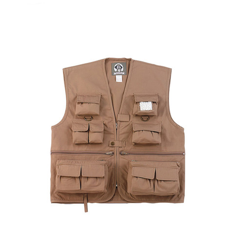 Shop Kids Khaki Safari Camp Vest - Fatigues Army Navy Gear