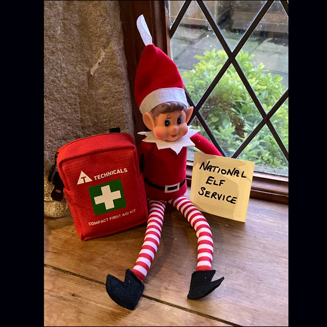 Elf on the shelf - Day 3 "National Elf Service" - Party Bag Kids