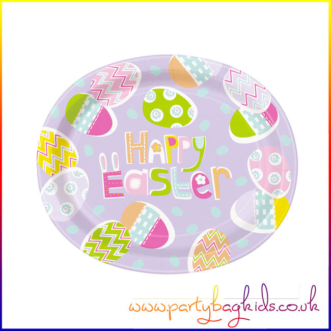 Easter Oval Plate Easter Oval Plate