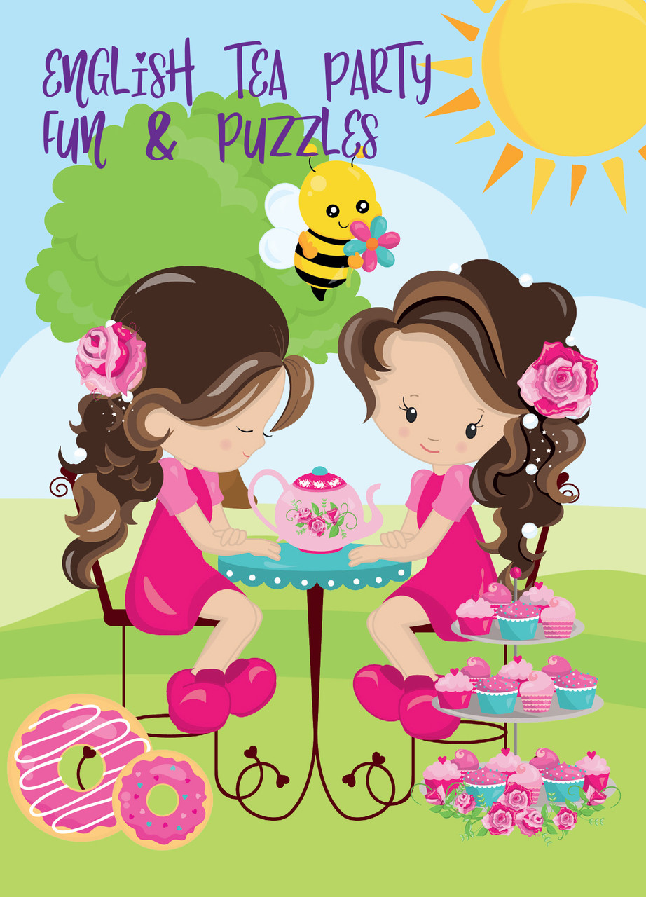 English Rose Tea Party Activity Booklet