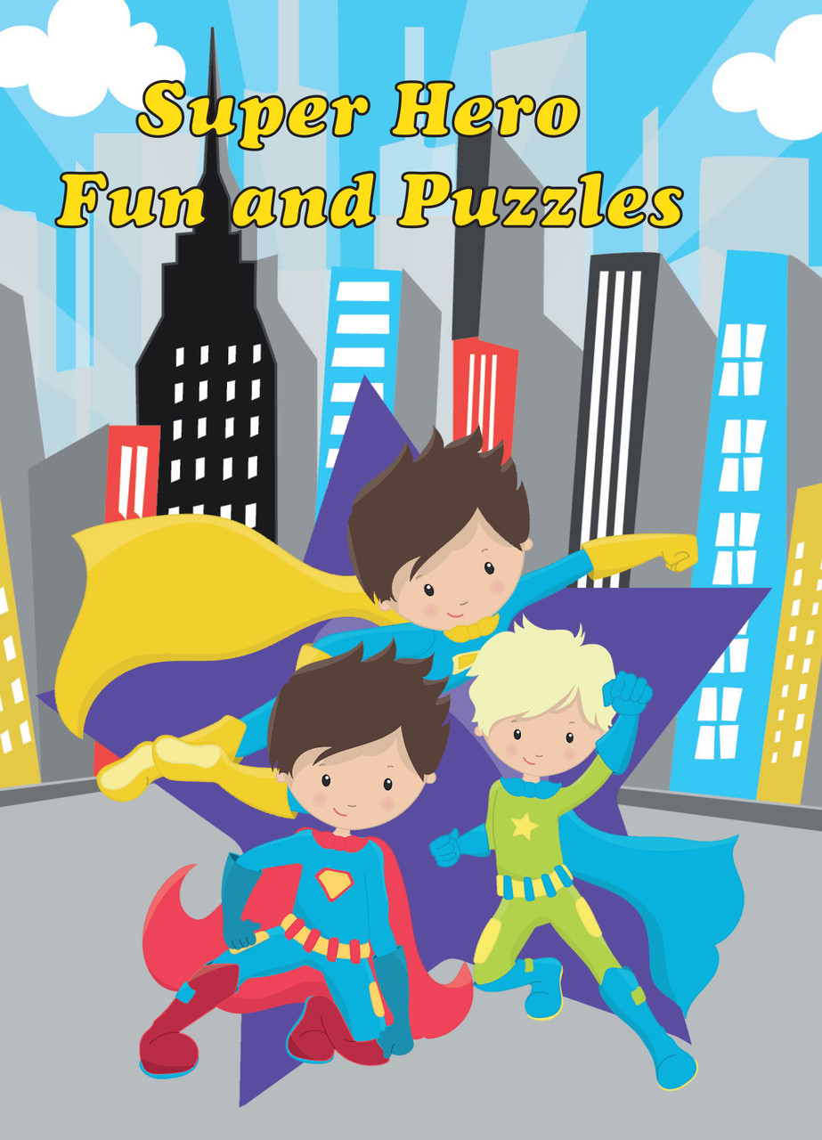 Super Hero Activity Booklet