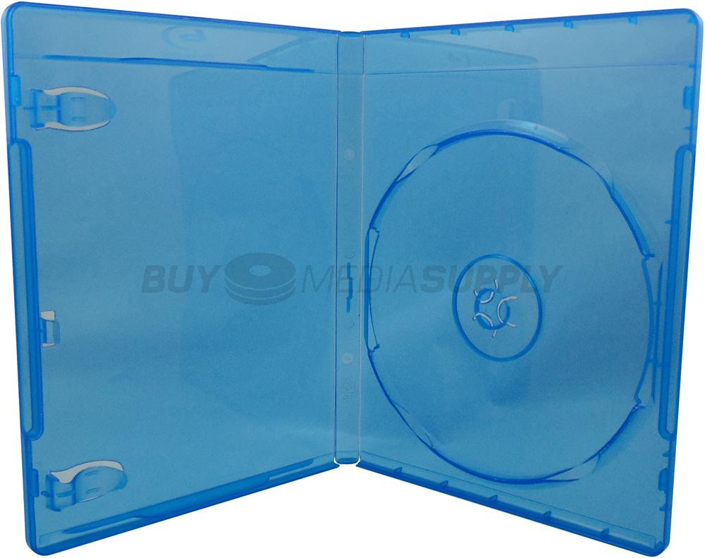 12mm Standard Blu-Ray 1 Disc DVD Case - BuyMediaSupply.com