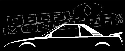 Toyota Mr2 (Aw11) Classic 1st Gen Mk1 Decal Sticker - DecalMonster.com