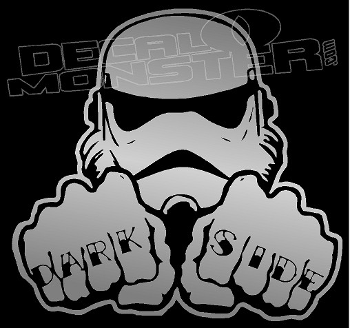 Storm Trooper Dark Side Decal Sticker