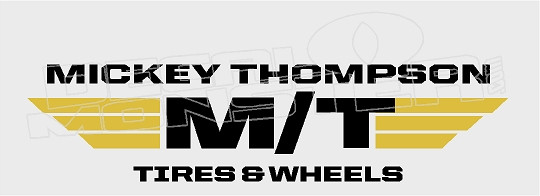 Mickey Thompson Tires & Wheels Decal Sticker - DecalMonster.com