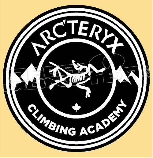 Canadian Arc'teryx Climbing Academy 1 Decal Sticker - DecalMonster.com