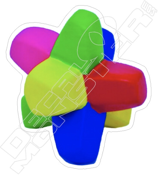Willy Wonka Gobstopper Decal Sticker - DecalMonster.com