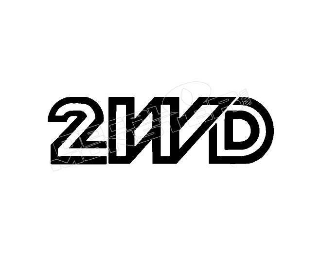 2WD Decal Sticker - DecalMonster.com