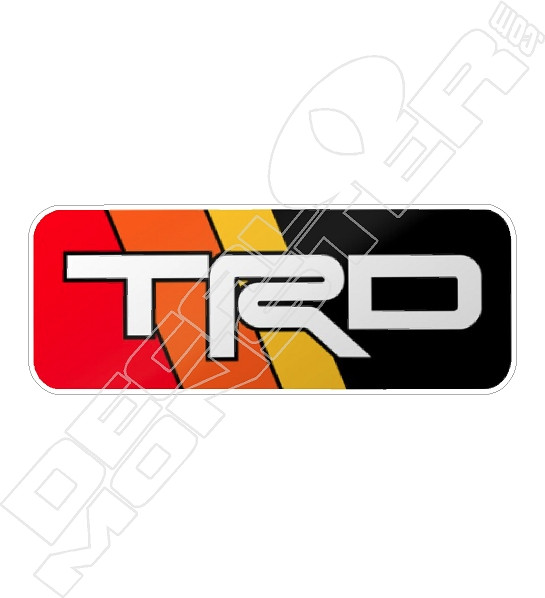 TRD Vintage Decal Sticker - DecalMonster.com