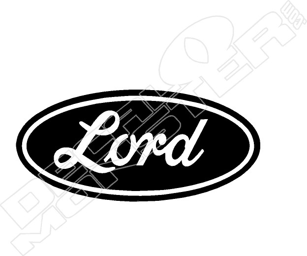 Lord Ford Religious Decal Sticker - DecalMonster.com