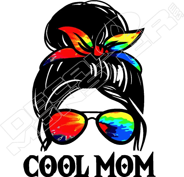 Cool Mom Decal Sticker - DecalMonster.com