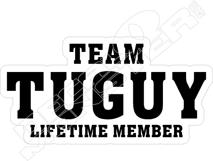 Team Tuguy Decal Sticker - DecalMonster.com
