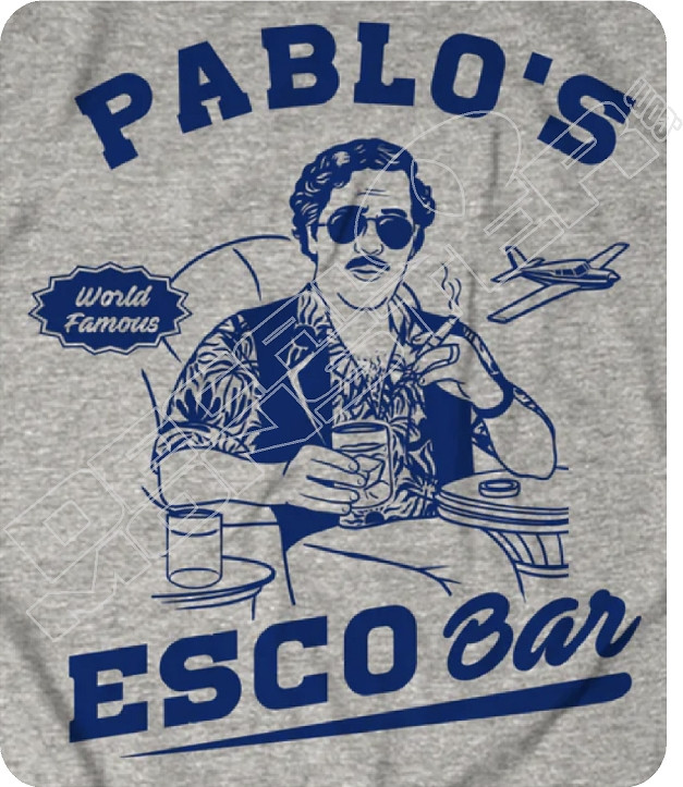 Pablos Esco Bar Decal Sticker - DecalMonster.com