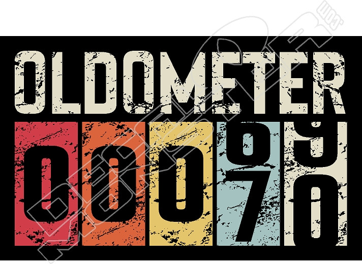 Oldometer Decal Sticker - DecalMonster.com
