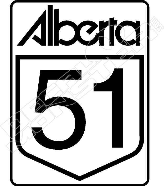Alberta The 51st State Decal Sticker - DecalMonster.com
